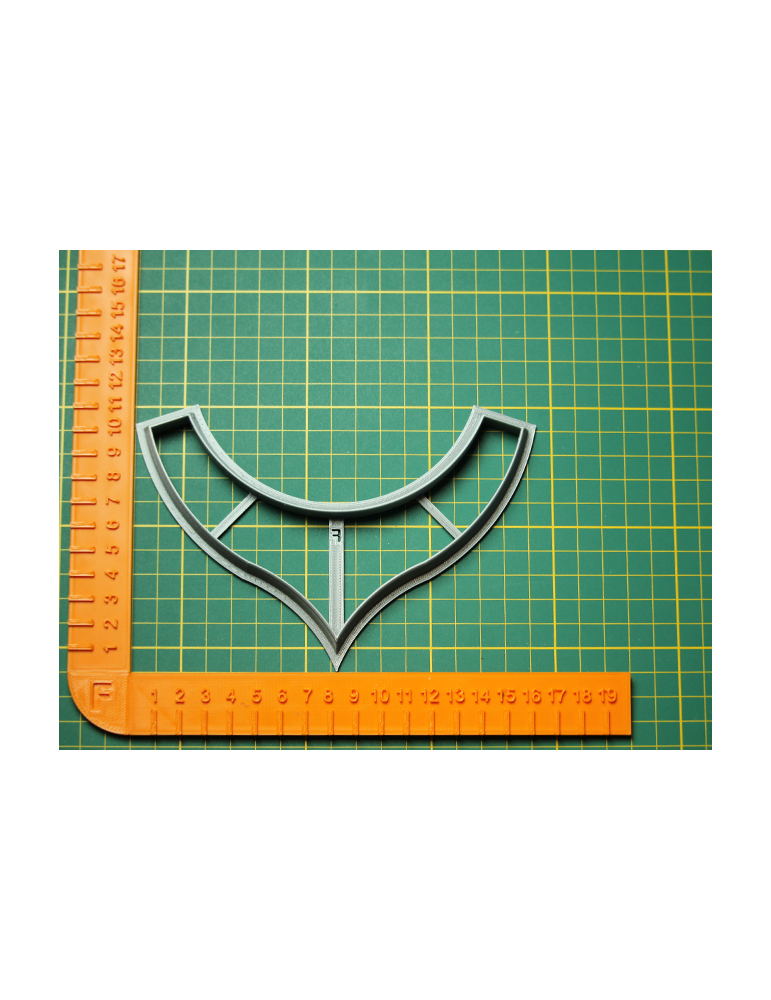 Emporte pièce FunnyFactory "TORQUE COEUR" en Pla pour création en pâte ...